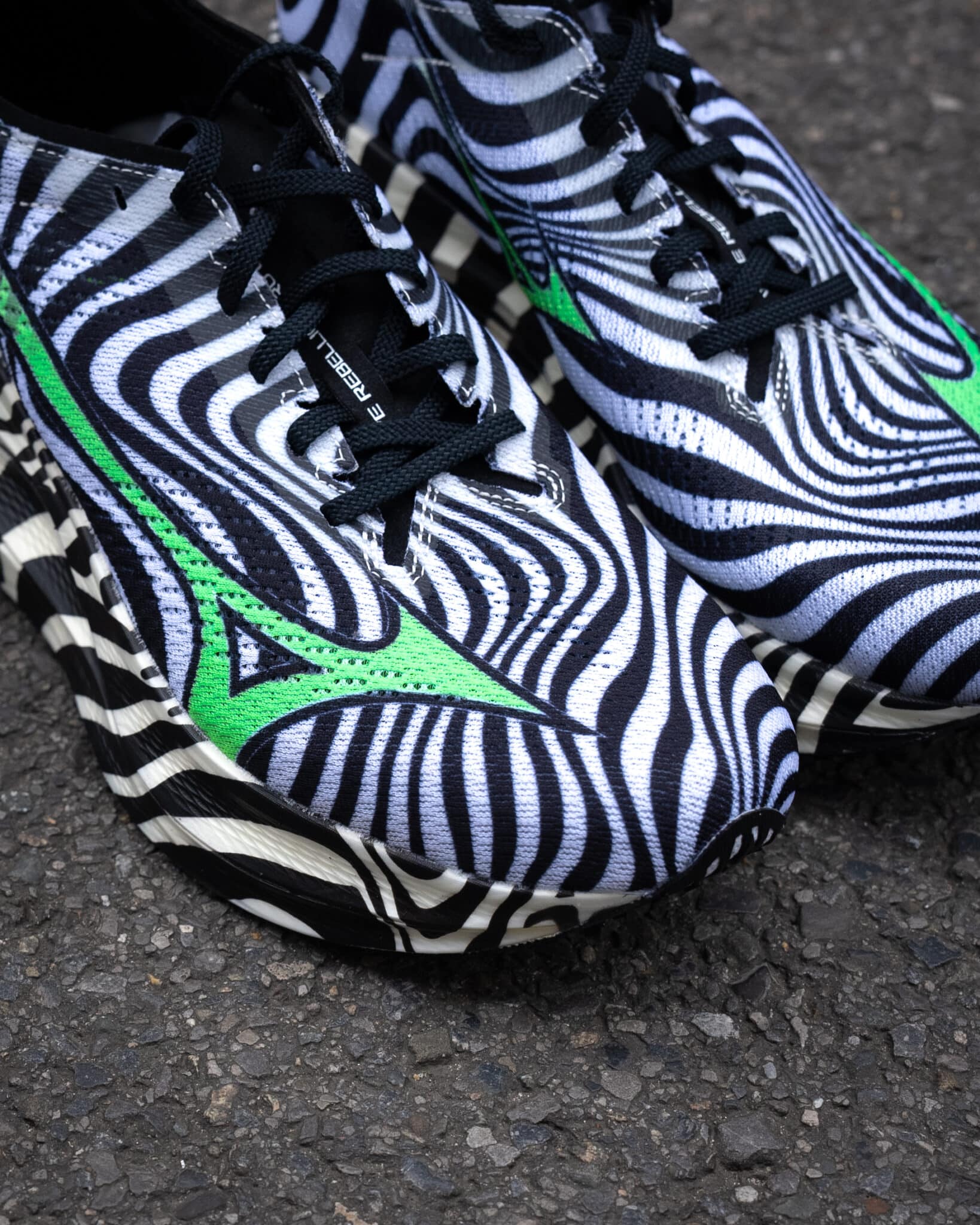Mizuno Wave Rebellion Pro Beta Review: Zebra Striped Speedster
